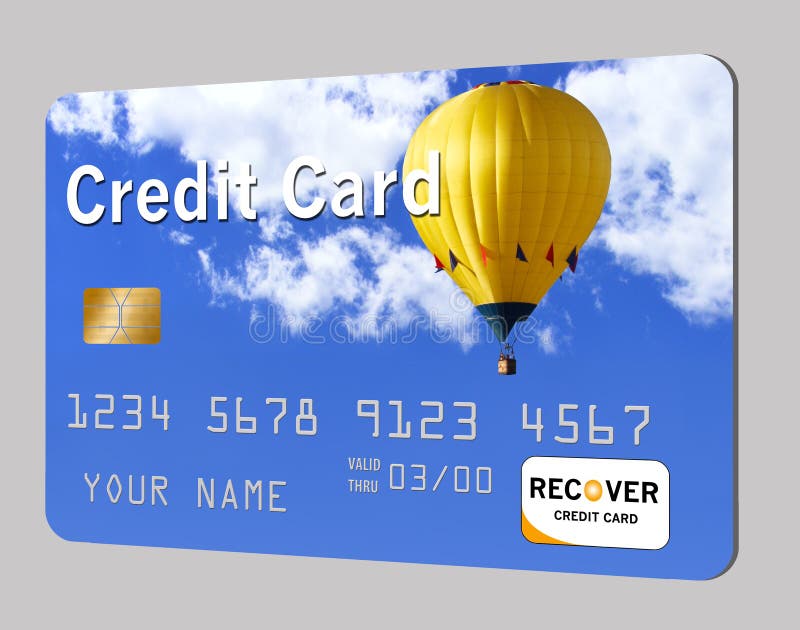 This is a Generic Credit Card Illustration. Stock Illustration ...