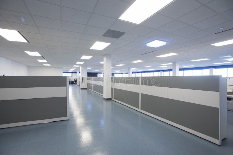 Generic Cubicle Area Medium Size Office Cubicles Stock Photos - Free ...