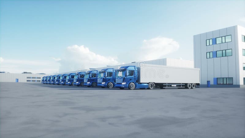 Cargo Trucks with Saudi Arabia Flag. Trucks from Saudi Arabia Loading ...