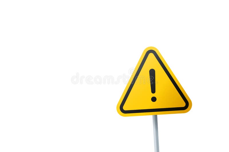 Danger Symbol Propeller Risk Caution Warning Sign Stock Vector ...