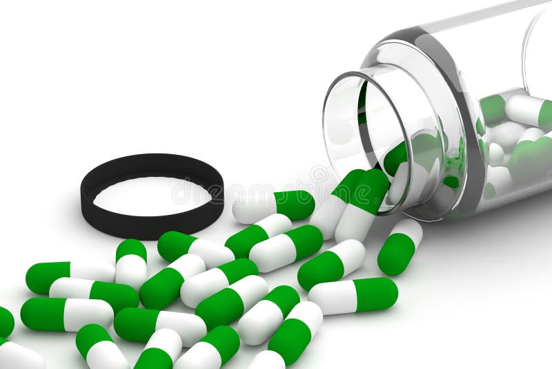 Generic Drugs render stock illustration. Illustration of idea - 58024928