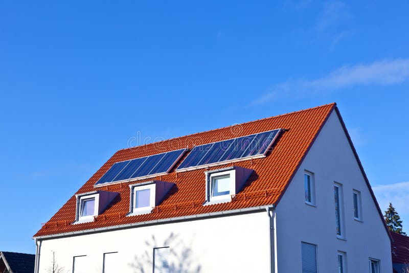 Generic Family Home in Suburban Area Stock Photo - Image of exterior ...