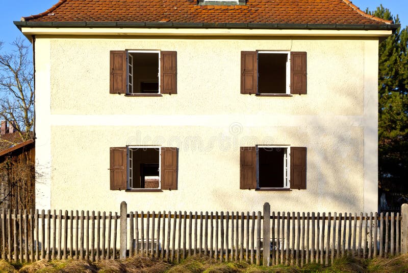 Generic Family Home in Suburban Area Stock Photo - Image of mortgage ...