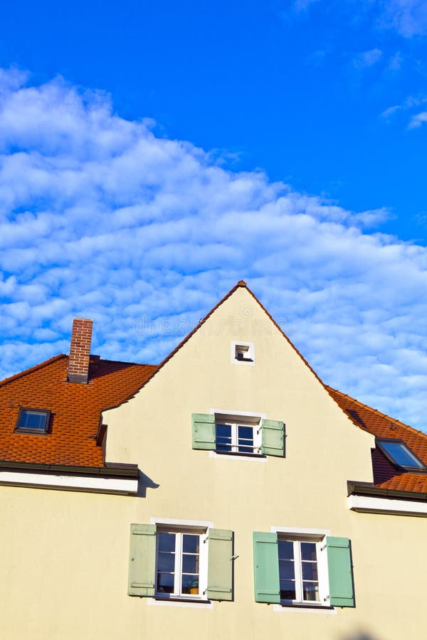Generic Family Home in Suburban Area Stock Photo - Image of mortgage ...