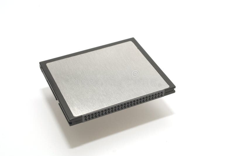 Generic flash card stock image. Image of memory, metal - 7381393