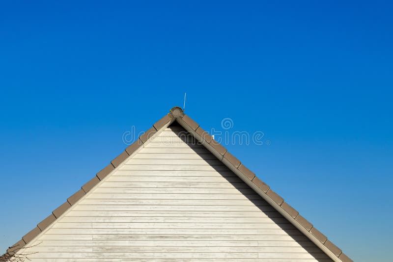 Generic Family Home In Suburban Area Stock Image - Image of background ...