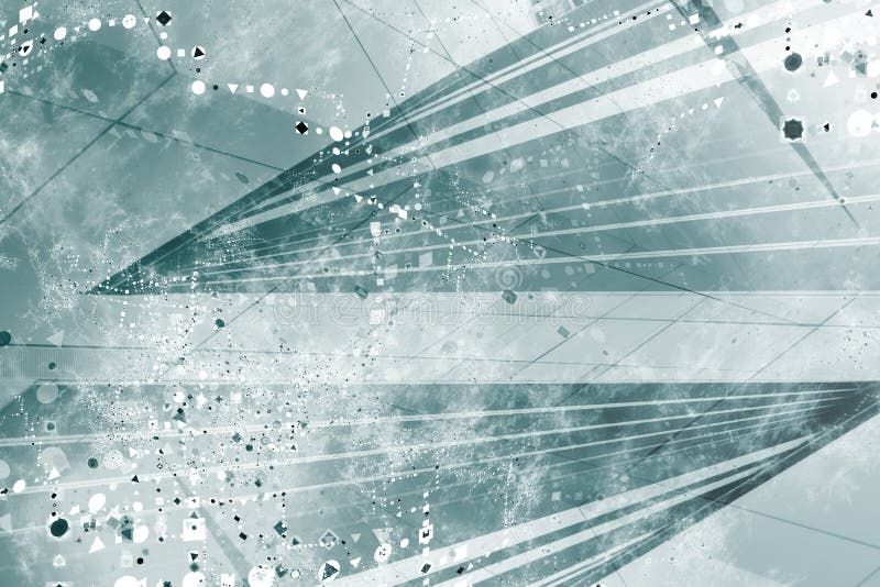 Generic Grunge Futuristic Abstract Background Stock Illustration ...