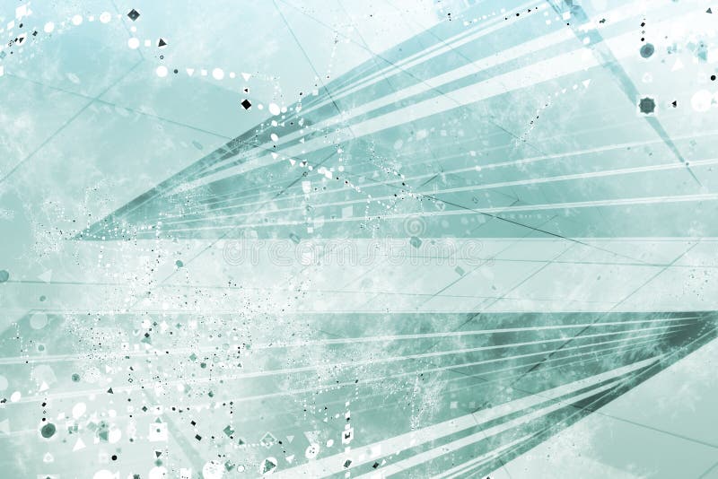 Generic Grunge Futuristic Abstract Background Stock Illustration ...