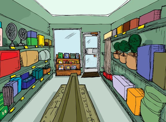 Generic Hardware Store stock vector. Illustration of generic - 20544006