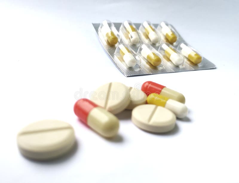 Generic Home Medicine or Personal Medicine Stock Photo - Image of ...