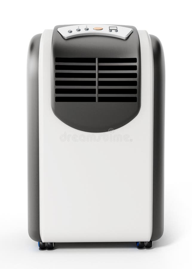 Generic Air Purifier or Ac Controller Unit Mockup with Modern Bright ...