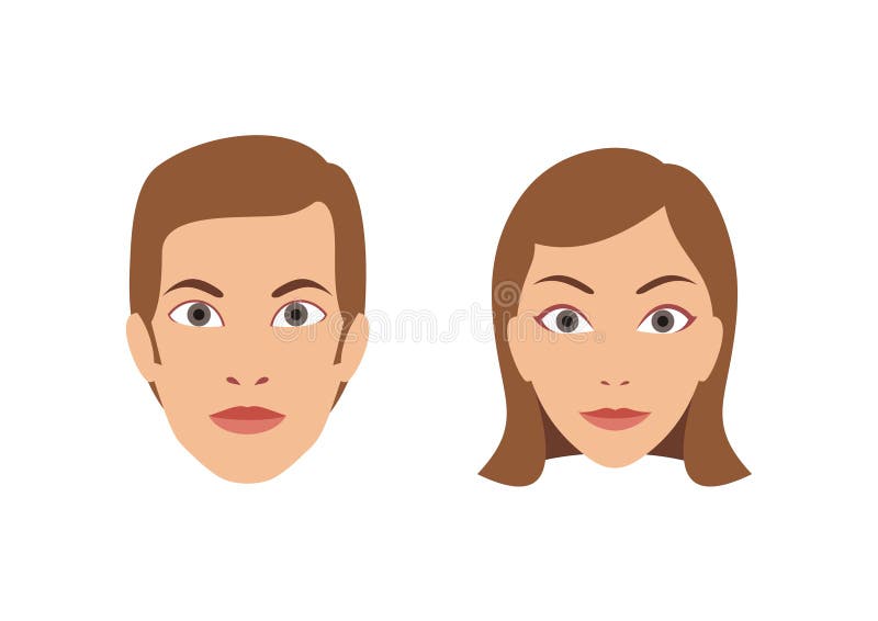 Female faces/emotions/eps stock vector. Illustration of cartoon - 2204940