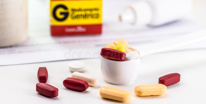 Generic Medicine Pills and Capsules, Has the Same Active Ingredient As ...