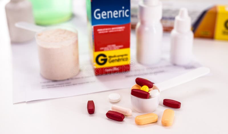 Generic Medicine Pills and Capsules, Has the Same Active Ingredient As ...