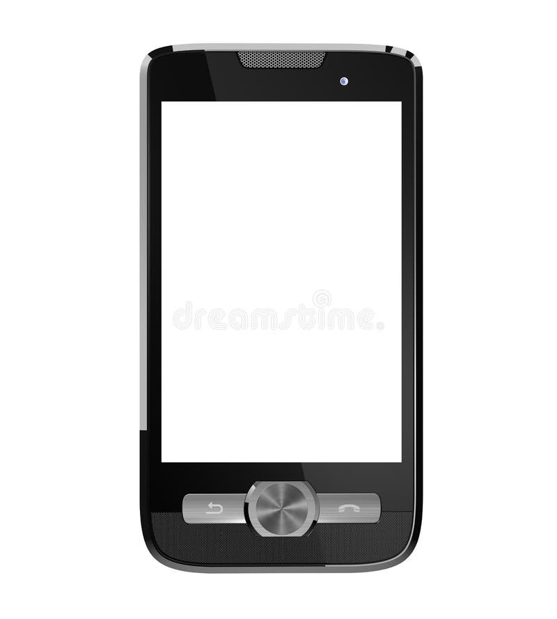 Generic mobile phone stock illustration. Illustration of electronic ...