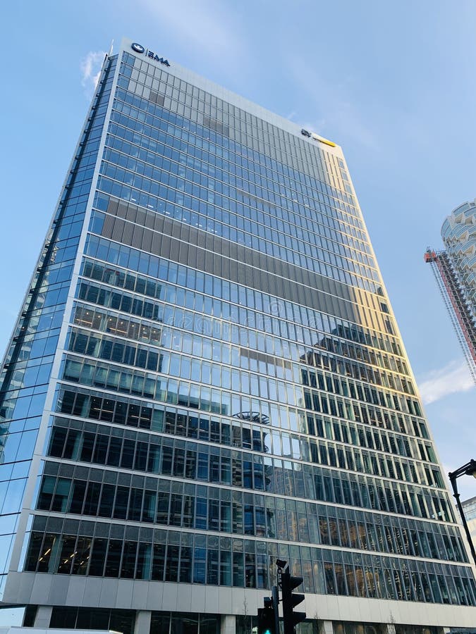 Generic Modern Building Exterior Stock Image - Image of modern ...