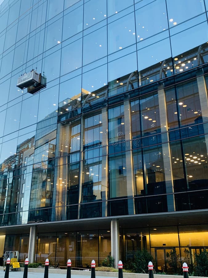 Generic Modern Building Exterior Stock Image - Image of modern ...