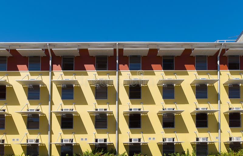 Generic Modern Building Exterior Stock Image - Image of modern ...