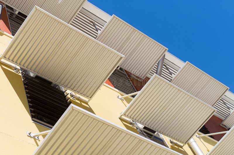 Generic Modern Building Exterior Stock Image - Image of modern ...