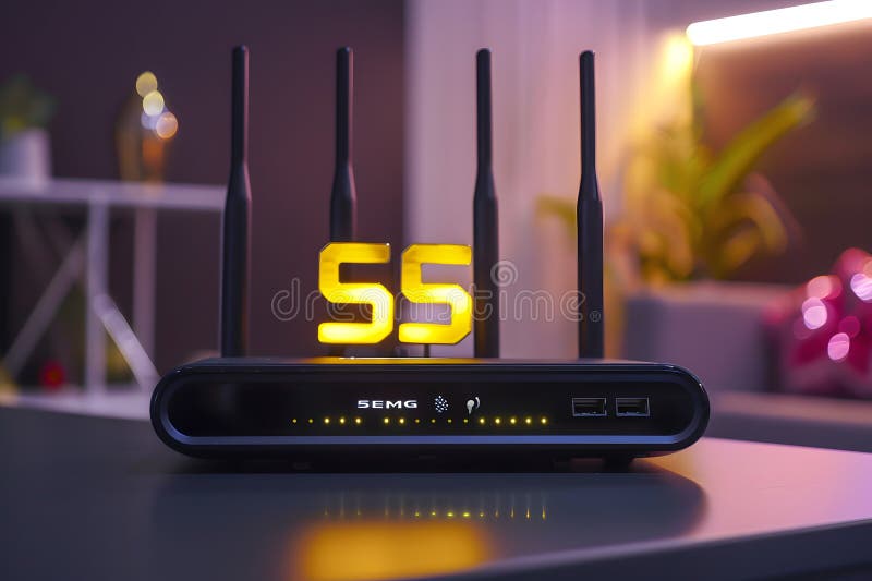 Generic Modern High Speed 5G Next Generation Router for Home Secure ...