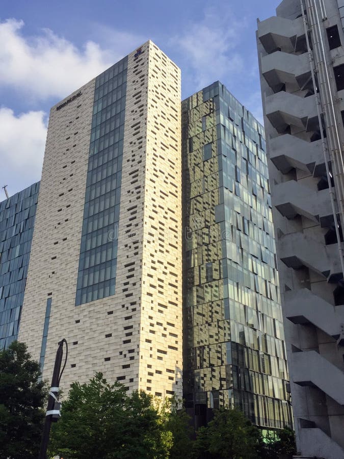 Generic Modern Building Exterior Stock Image - Image of modern ...