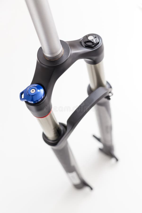 Generic Mountain Bike Suspension Fork Stock Photo - Image of spring ...