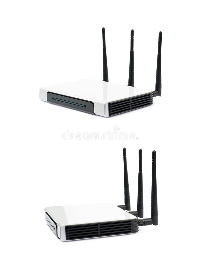 Generic Networking Device Router Stock Photo - Image of computer ...
