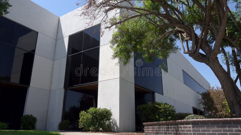 Generic Office Building Front during the Day Stock Footage - Video of ...