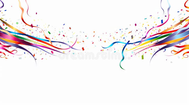 Celebration Graphics with Copy Space Stock Illustration - Illustration ...