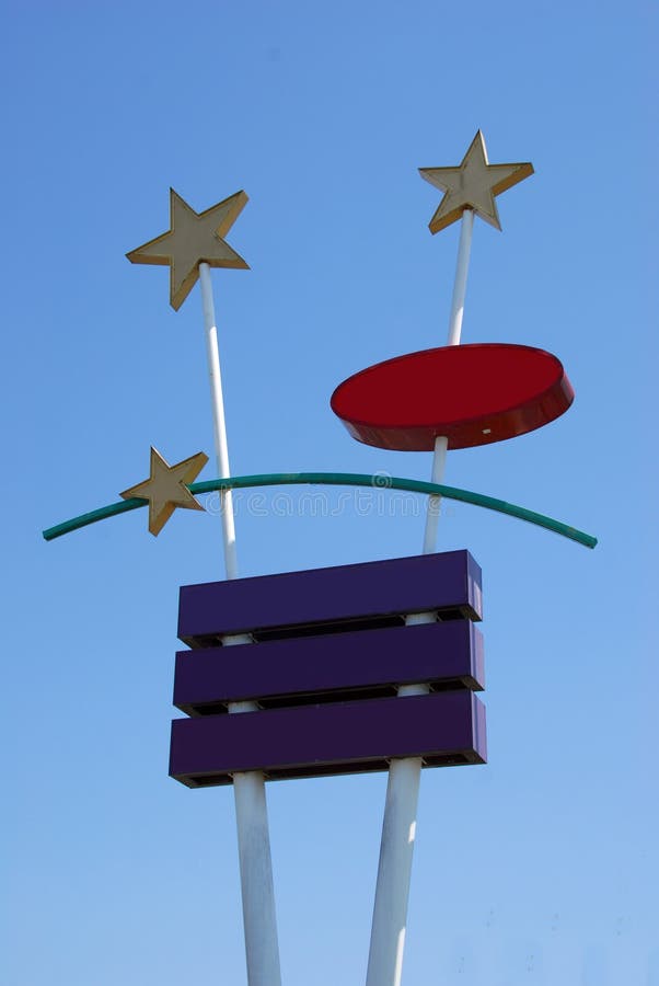 Generic Sign for Your Design Stock Image - Image of announcement ...