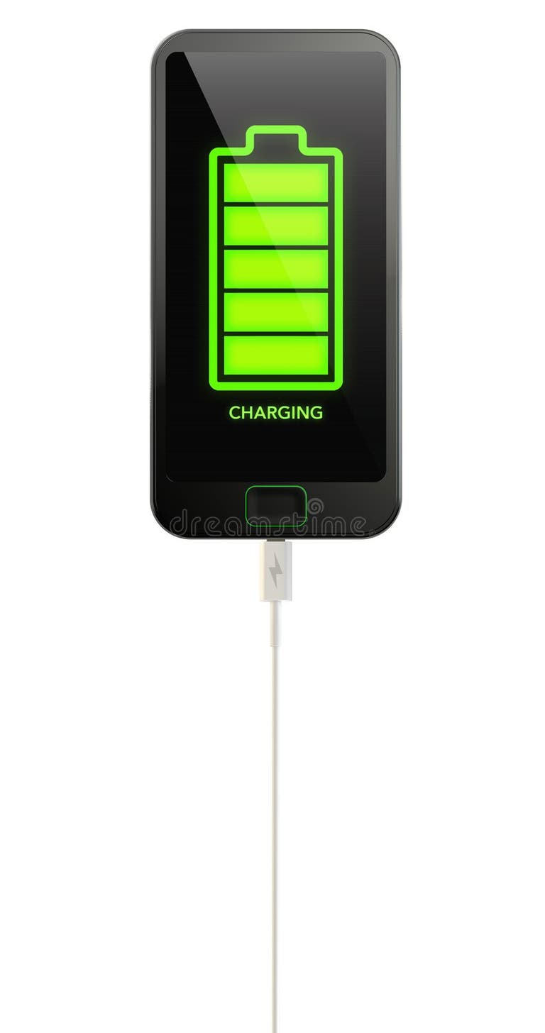 Cell Phone Battery Charging Icon Stock Illustrations – 3,446 Cell Phone ...