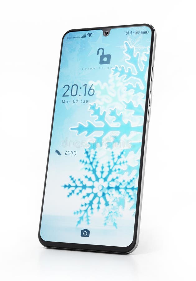 Generic Smartphone with Fictitious Screen Interface and Camera Design ...