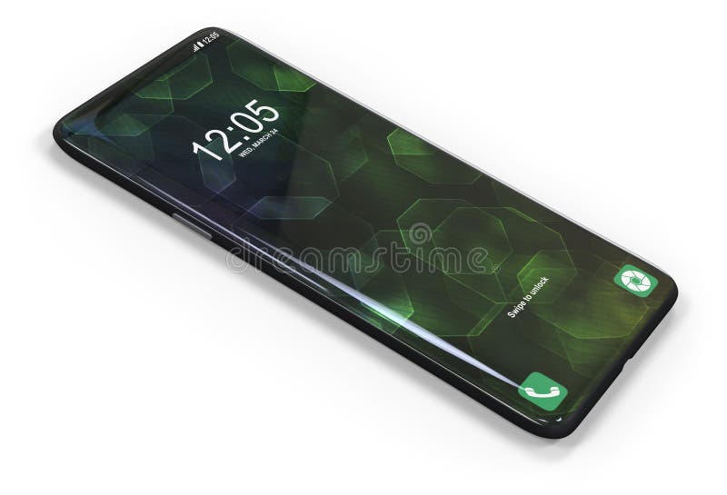 Generic smartphone stock illustration. Illustration of mobile - 113024637