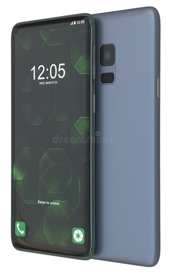 Generic smartphone stock illustration. Illustration of mobile - 25425326