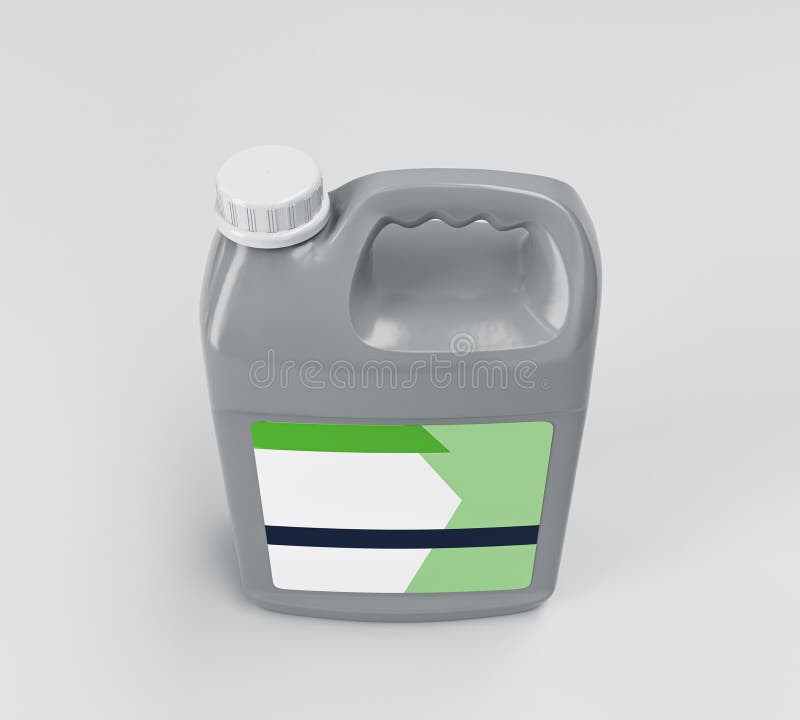 Generic Square Detergent Container Stock Illustration - Illustration of ...