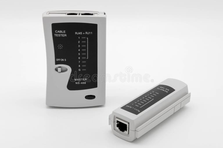 Generic Structured Cabling Cable Tester. Editorial Stock Photo - Image ...