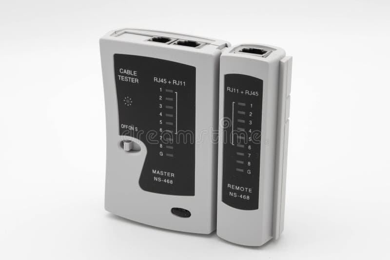 Generic Structured Cabling Cable Tester. Editorial Photography - Image ...