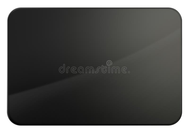 Generic Tablet with Stacks of Bitcoins on Screen Stock Illustration ...