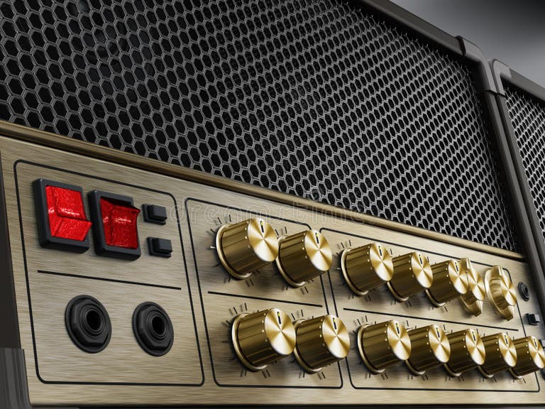 Amp Guitar Vintage Stock Illustrations – 1,348 Amp Guitar Vintage Stock ...