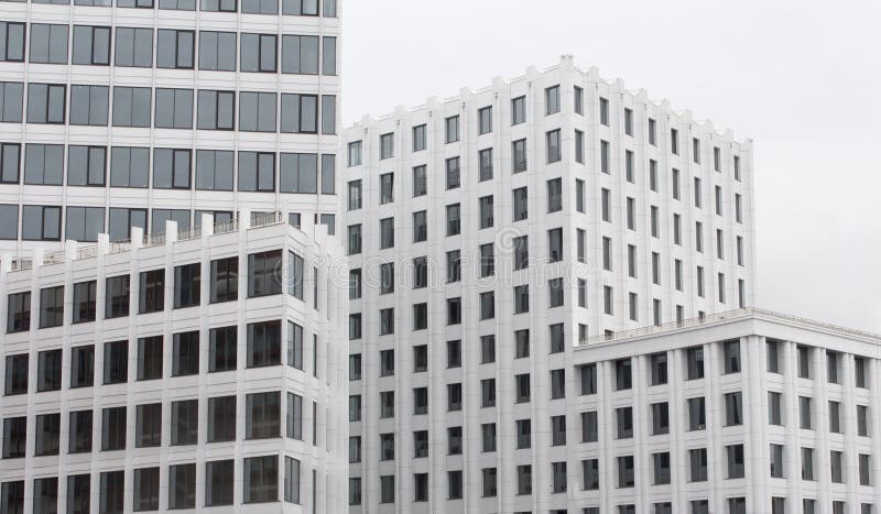Side Of A Generic Office Building Stock Photo - Image of pattern ...