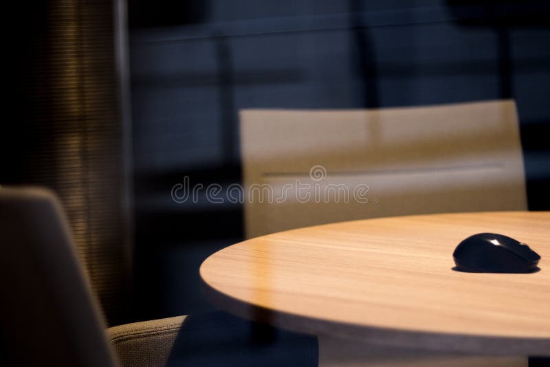 Generic Wooden Office Table Stock Photo - Image of board, restaurant ...