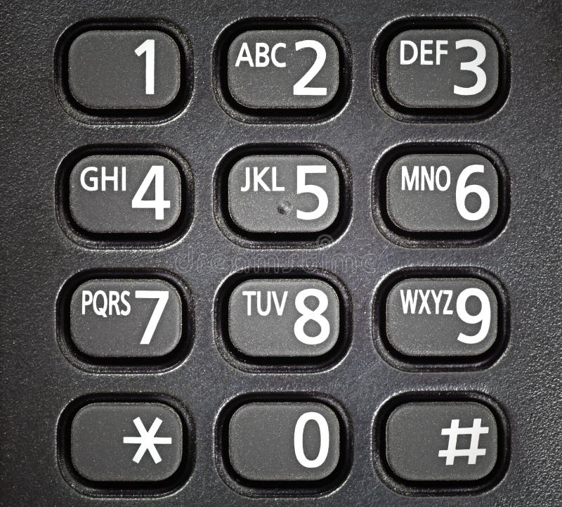Telefontastatur stockbild. Bild von hintergrund, connect - 69007603
