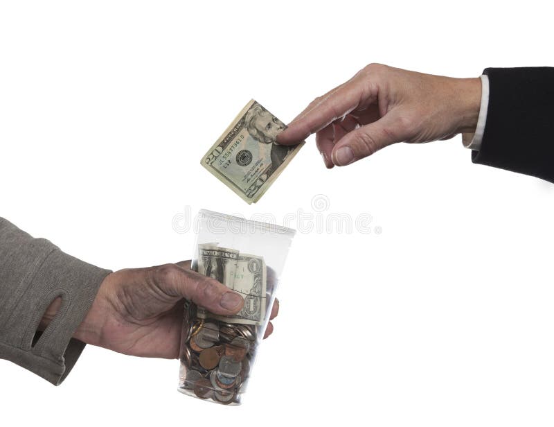Generous offering stock image. Image of white, suit, dollar - 46641539