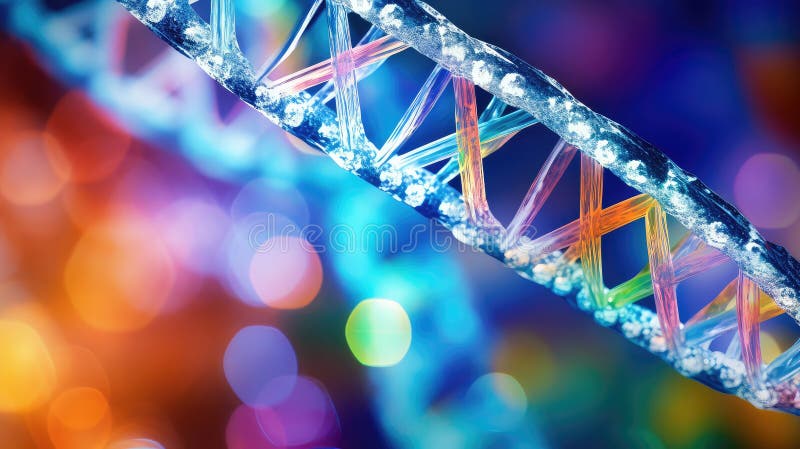 Genes dna strands stock illustration. Illustration of base - 307650418