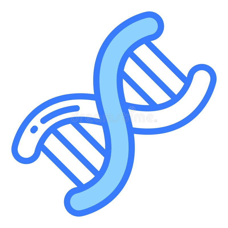 Genes Vector Line Icon, School and Education Icon Stock Vector ...