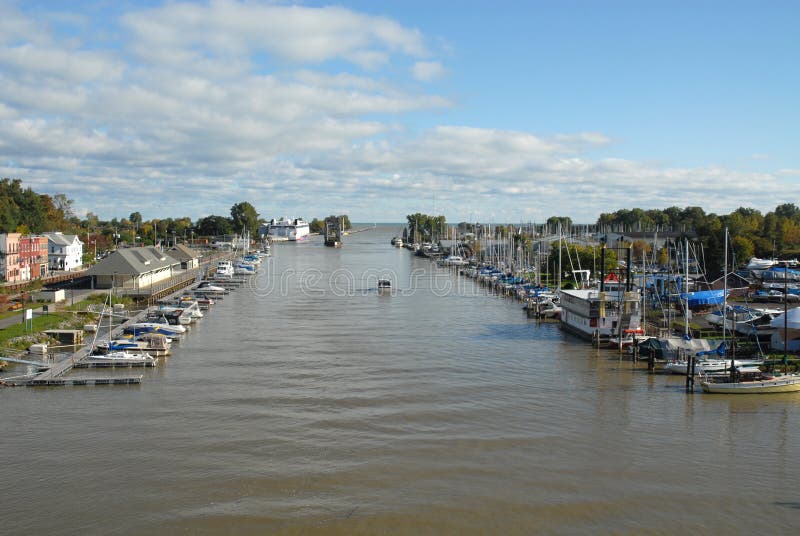 Genesee River stock photo. Image of waterway, ontario - 1367158