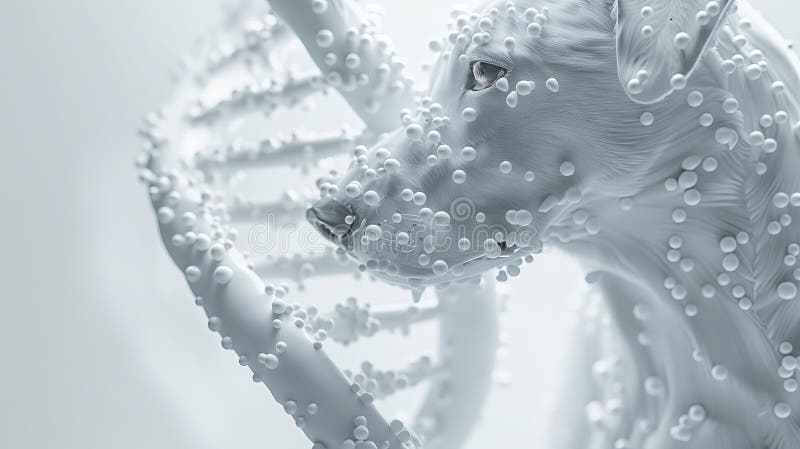 Genetic Canine Art stock illustration. Illustration of animal - 321361158