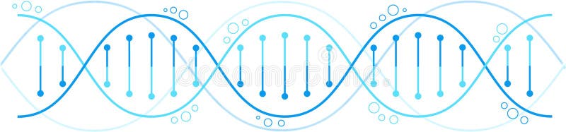 Genetic Code, Biotechnology, Biological Research. Schematic Image of ...