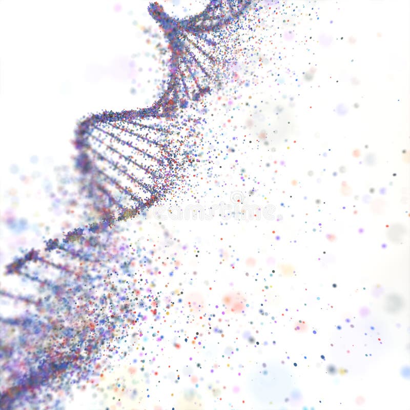 Genetic Disorder DNA Molecule Structure Stock Illustration ...
