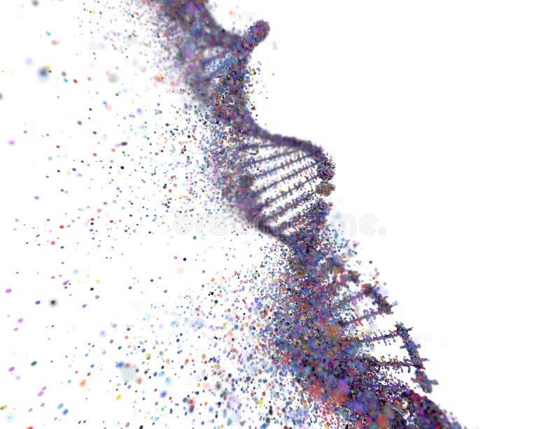 Genetic Disorder DNA Molecule Structure Stock Illustration ...